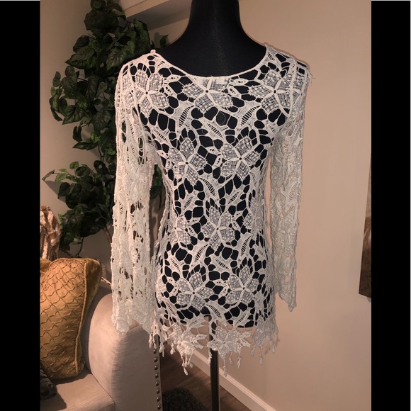 Tops | Lace Top | Poshmark
